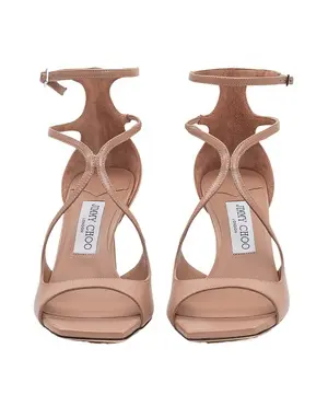 JIMMY CHOO Azia 75 Strapped Stiletto Heeled Sandals