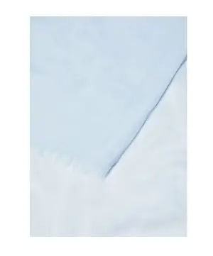 Loro Piana Unique Stole With Hand-stitched Rolled Edges And Tassel Trim - Tradewind