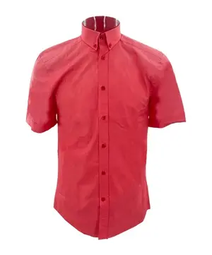 Versace Lapel Short-sleeved Shirt