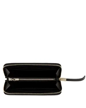 TOD'S Logo Buckle Wallet - Black