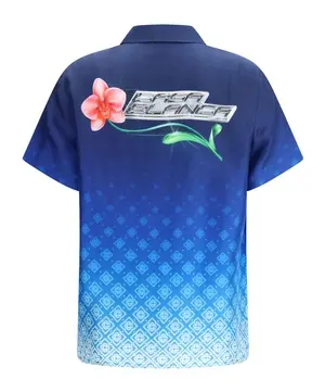 Casablanca Tie-dye Short Sleeve Shirt