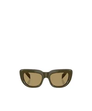 Prada Cat Eye Frame Sunglasses - Green