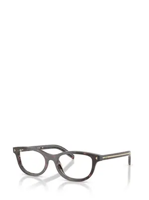 Prada Oval Frame Eyeglasses