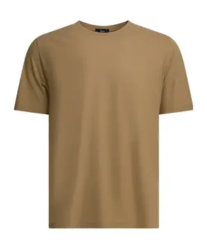 Herno Short-sleeved Crewneck T-shirt - Brown