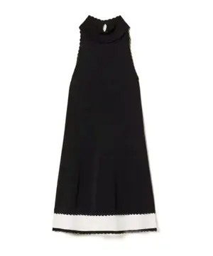 TWINSET Two-tone Knit Dress