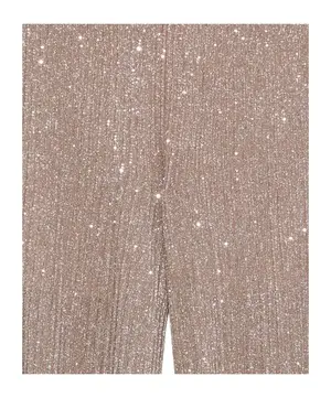 D.exterior Sparkle Wide-leg Knitted Trousers