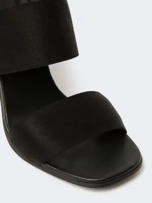 Max Mara Masode Buckle-fastening Block-heel Sandals