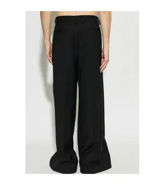 ENTIRE STUDIOS Wide-leg Trousers - Black