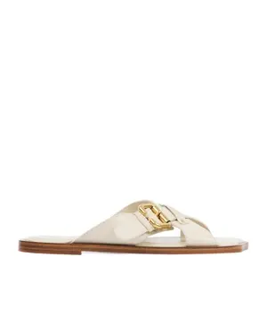 Chloé Sandals With Buckle Detail - White