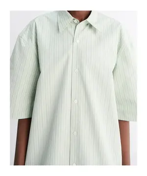 Dries Van Noten Short-sleeved Striped Shirt