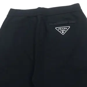 Prada Elastic Waist Sports Pants - Black