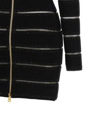 Balmain Shimmering Sequinned Mini Dress