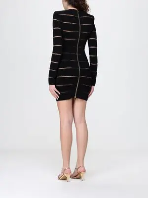 Balmain Shimmering Sequinned Mini Dress - No
