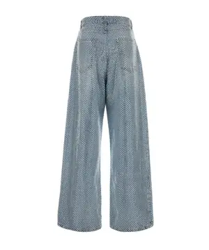 Giuseppe Di Morabito Embellished Wide-leg Jeans