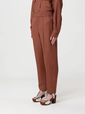 Brunello Cucinelli Elasticated Waistband Trousers With Pleated Details
