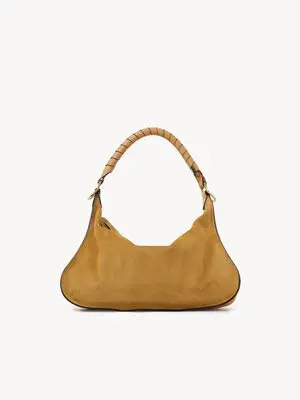 Chloé Marcie Small Suede Shoulder Bag - Brown
