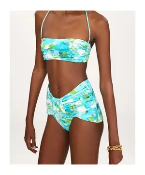 Chloé Floral Print Bikini Top