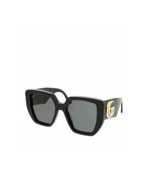 Gucci Oversized Square Frame Sunglasses - Gray