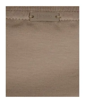 Herno Crew-neck Short-sleeve Shirt - Nude
