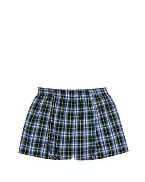 Tommy Hilfiger Plaid Boxer Shorts - Blue