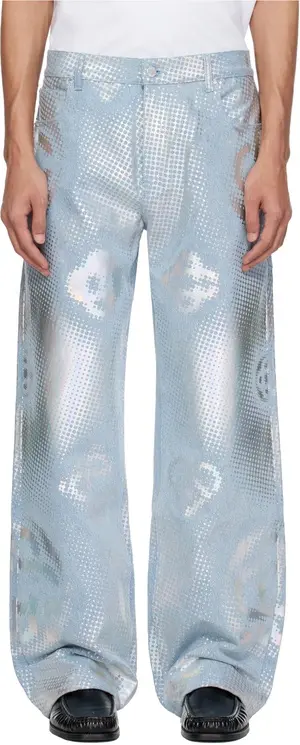 Casablanca Belt Loops Jeans