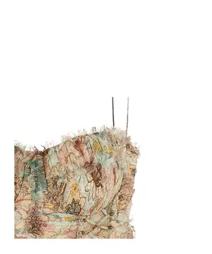 Zimmermann Rebellion Floral Corset Mini Dress