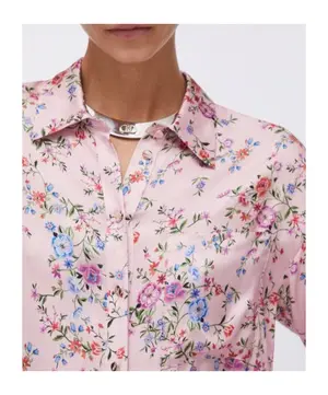 Liu Jo Floral Print Long Sleeve Shirt