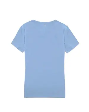 Max Mara Round Neck Short Sleeve T-shirt - Blue
