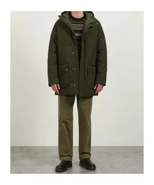 Barbour Long-sleeved Cotton-padded Jacket
