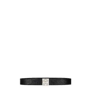 Givenchy 4g Plaque Reversible Belt - Black