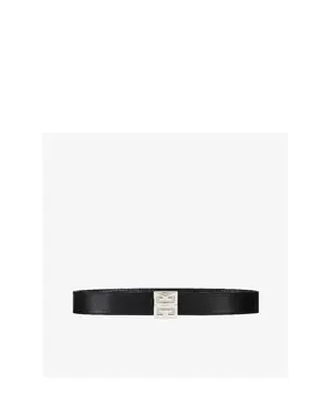 Givenchy 4g Plaque Reversible Belt