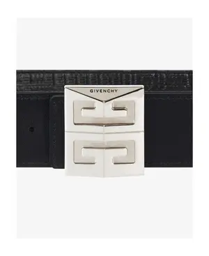 Givenchy 4g Plaque Reversible Belt