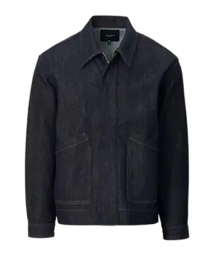 RAG  BONE Rag & Bone Zip-up Denim Jacket