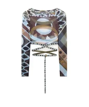 Emilio Pucci Wrap Blouses