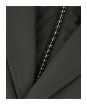 Herno Three-button Jacket With Invisible Zipper - Black
