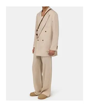 Amiri Striped Double Breasted Blazer
