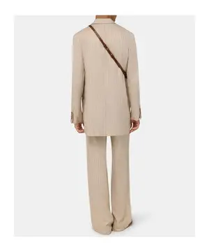 Amiri Striped Double Breasted Blazer