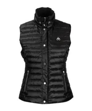 Moose Knuckles High-necked Sleeveless Down Vest