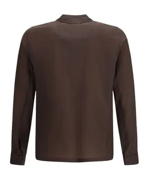 Herno Long Sleeved Utility Overshirt - Brown