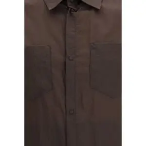 Herno Long Sleeved Utility Overshirt - Brown