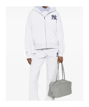 SPORTY  RICH Sporty & Rich Heritage Yankee Zip Hoodie