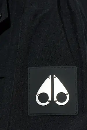 Moose Knuckles Hooded Utility Jacket - Black