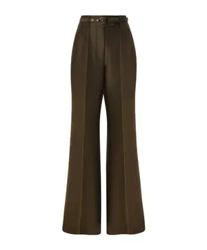 Zimmermann Belted Flare Trousers