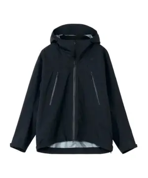 GOLDWIN Hooded Zip-up Jacket - Black