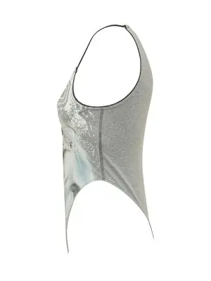 DIESEL® Graphic Print Bodysuit