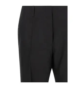 Dries Van Noten Cropped Tailored Trousers With Flared Legs