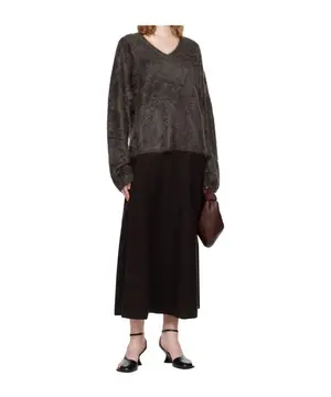 LISA YANG Brushed Cashmere Jumper - Black