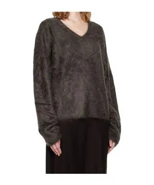 LISA YANG Brushed Cashmere Jumper - Black