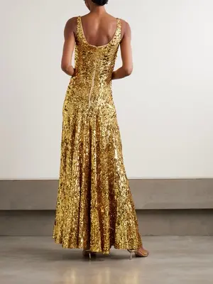 Rabanne Sequined Maxi Dress