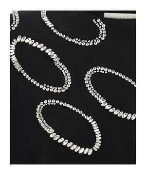 Dries Van Noten Embellished Knitted Top